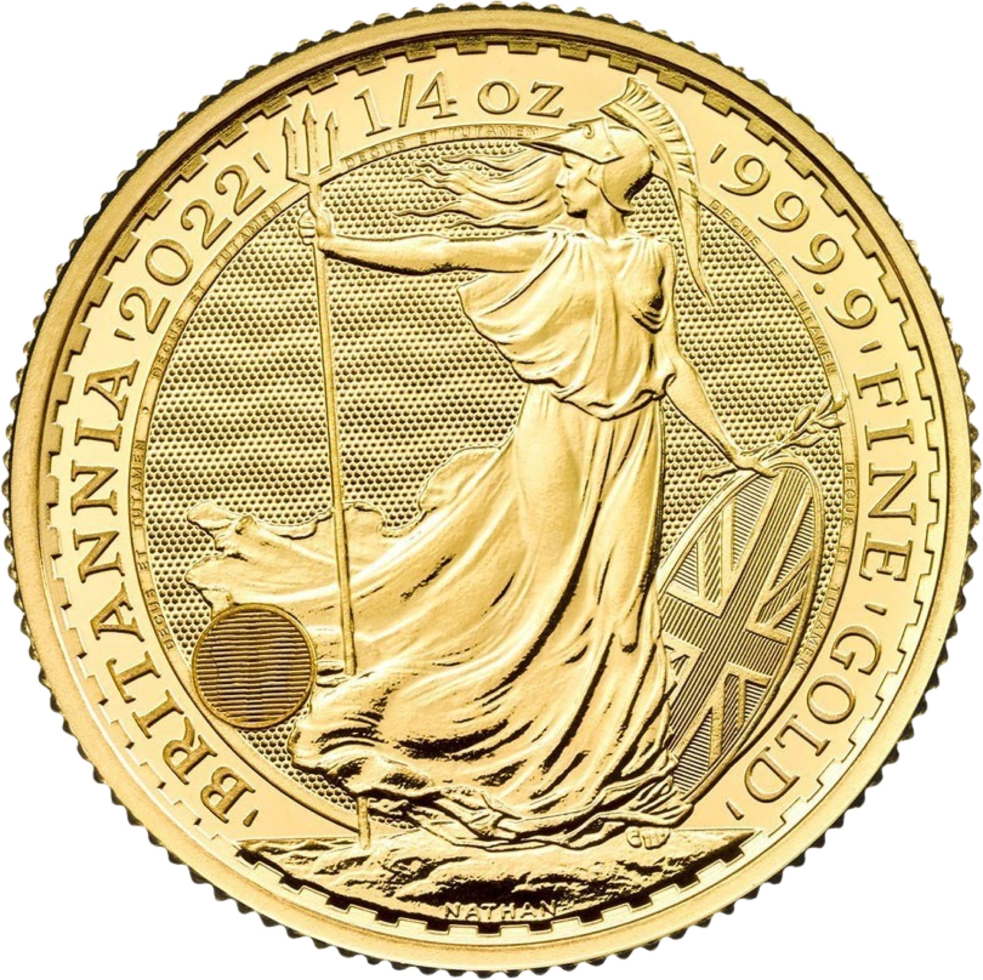 1/4 Unze Gold Britannia 2022
