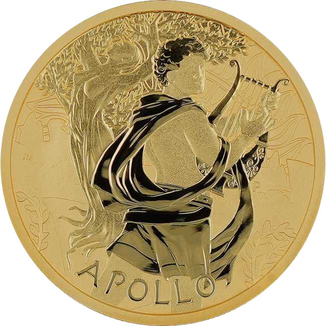 1 Unze Gold Götter des Olymp Apollo 2023 (Auflage: 100)