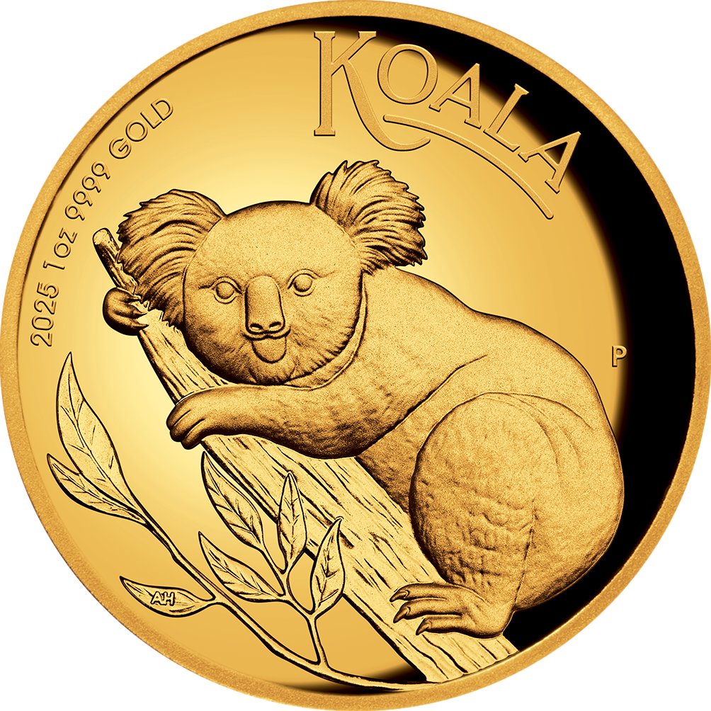 1 Unze Gold Koala 2025 (Auflage: 200 | High Relief | Polierte Platte)
