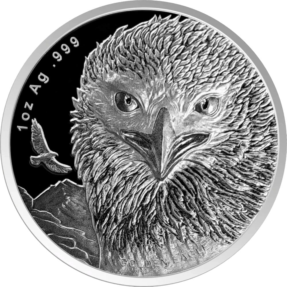 1 Unze Silber Samoa Golden Eagle 2024 (Auflage: 10.000)