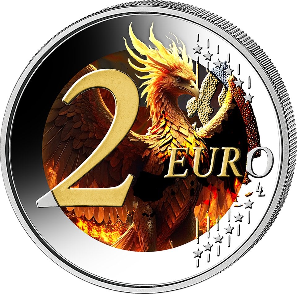 2 Euro Phönix (Auflage: 500)
