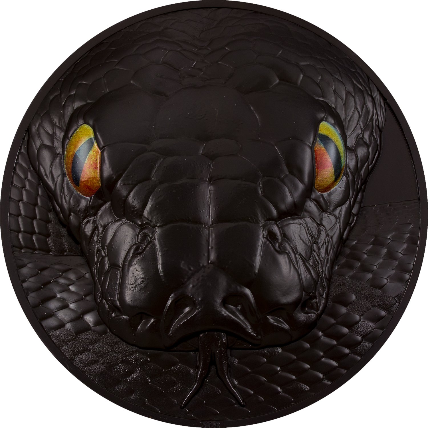 1 kg Silber Jäger der Nacht Python 2023 (Auflage: 99 | Obsidian Black ...