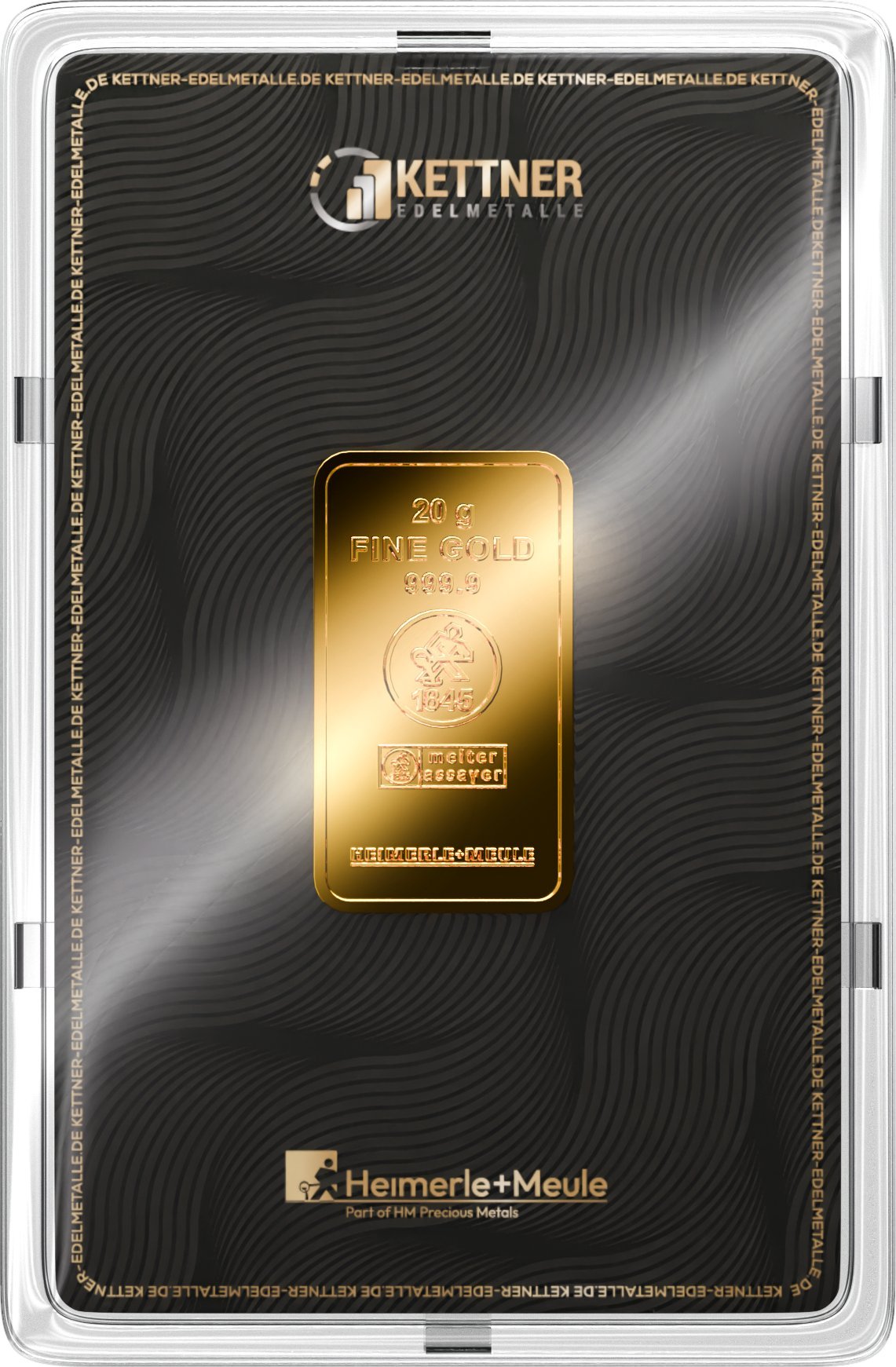 20g Goldbarren Heimerle und Meule (Kettner Edelmetalle)