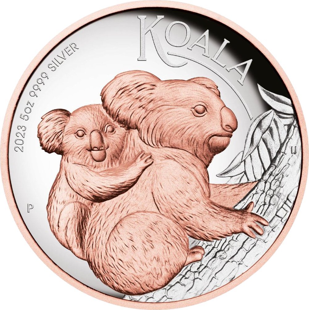 5 Unze Silber Koala 2023 PP (Auflage: 750 | Polierte Platte ...